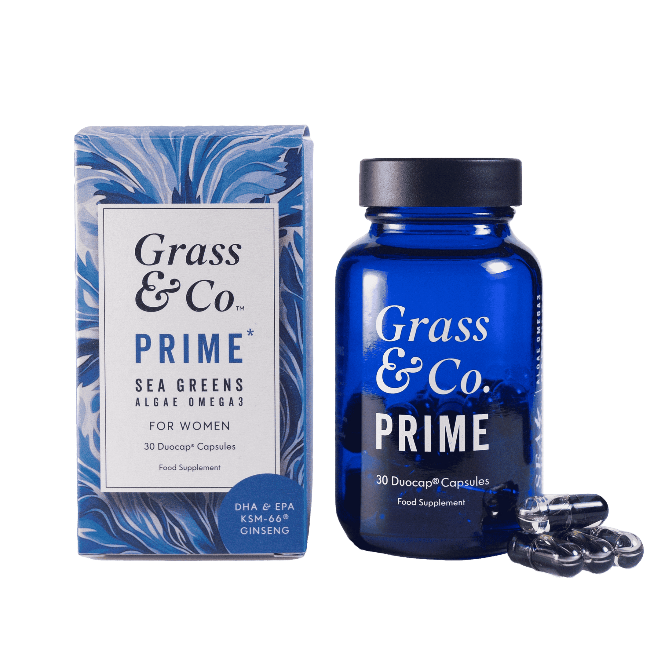 PRIME | Algae Omega-3 Capsules – Grass & Co. Natural Wellness